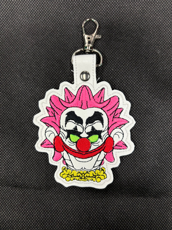 Stitched Killer Klown Spikey- Keychain – The Emporium Spooky Goods ...