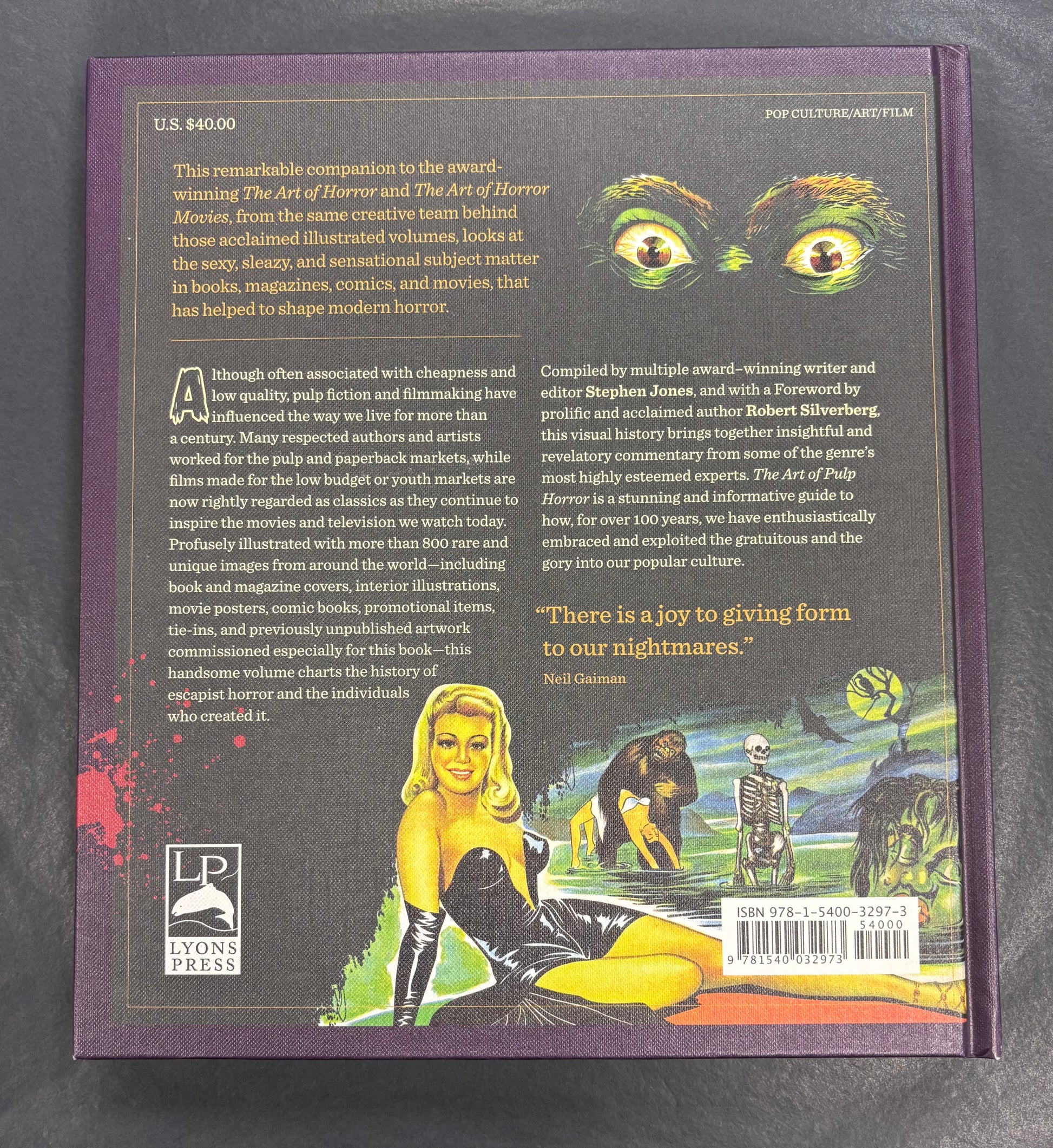 The Art of Pulp Horror - Hardcover Book – The Emporium Spooky Goods ...